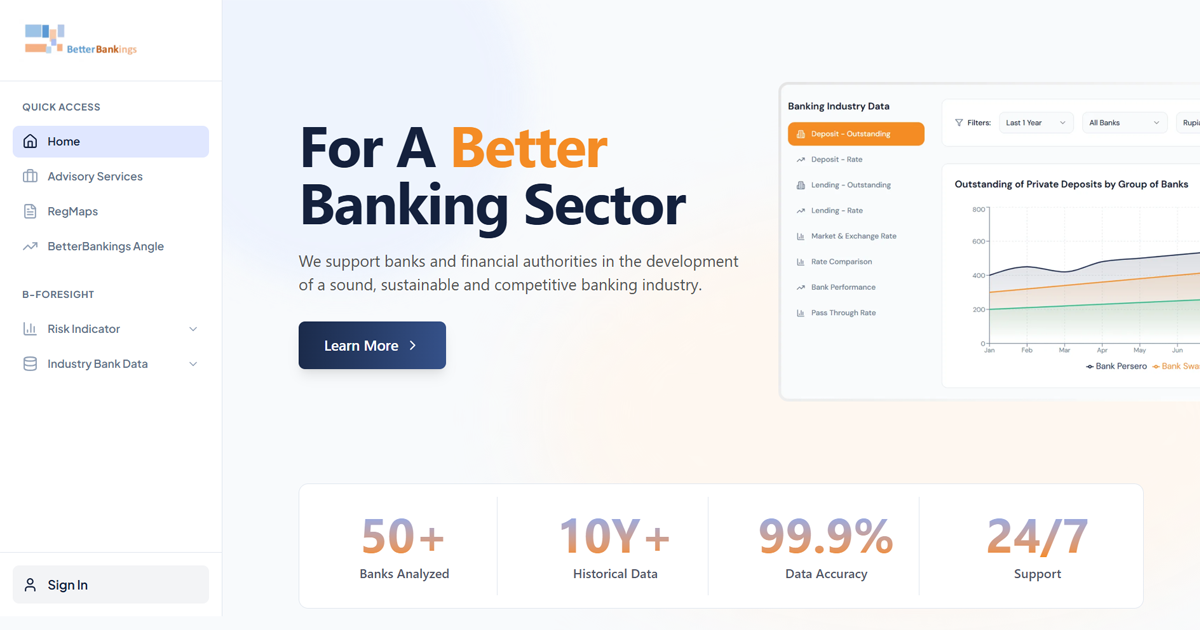BetterBankings - Banking Regulation & Risk Management Platform